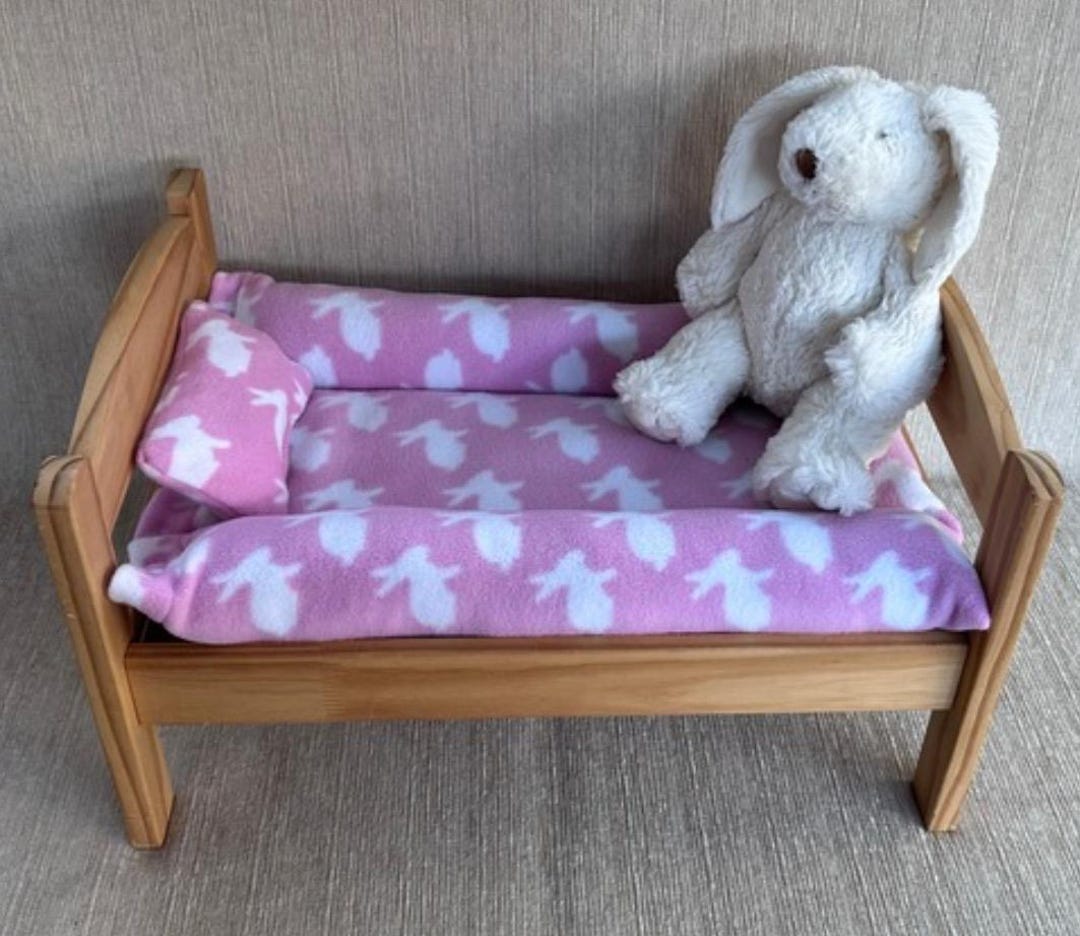 Single Snuggle Buffer Bed Bunny Rabbit Padded Blanket Pet Bedding With ...