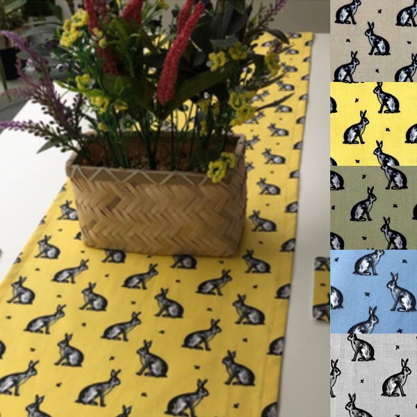 Bunny Table Runner - Etsy