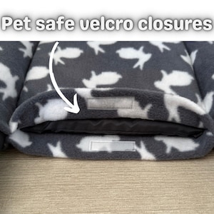 Snuggle Buffer Bed With Heat Pad Insert Bunny Rabbit Padded Blanket Pet ...