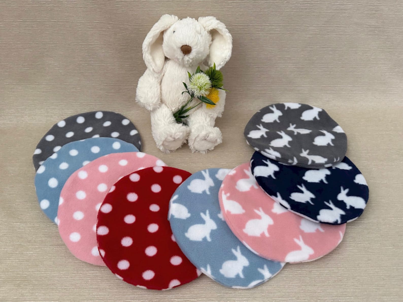 Fleece Heat Pad Cover: Snugglesafe Replacement Cover 9" / 22cm - Etsy