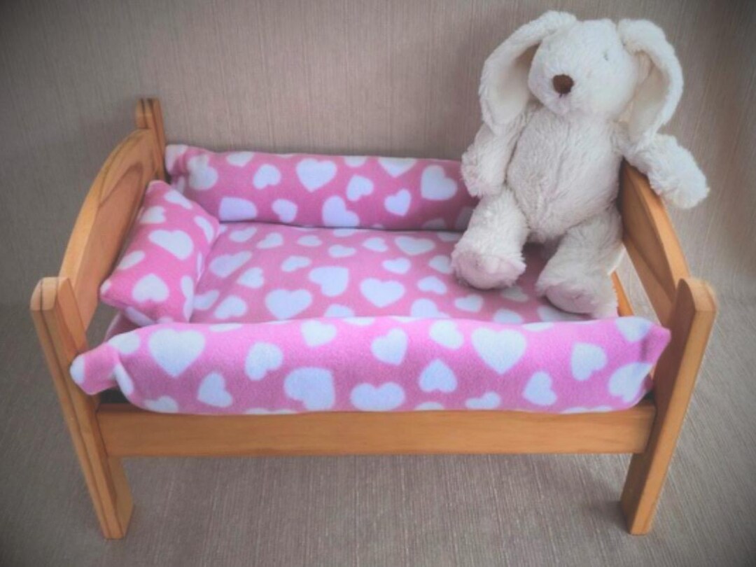 Snuggle Buffer Bed With Heat Pad Insert | Blue Bunny Rabbit Padded ...