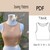 Cross Front Top Sewing Pattern PDF Women's Sizes XS to XL Print at Home ...