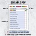 My First Chore Chart, Printable Daily Checklist for Kids, Chore Chart ...
