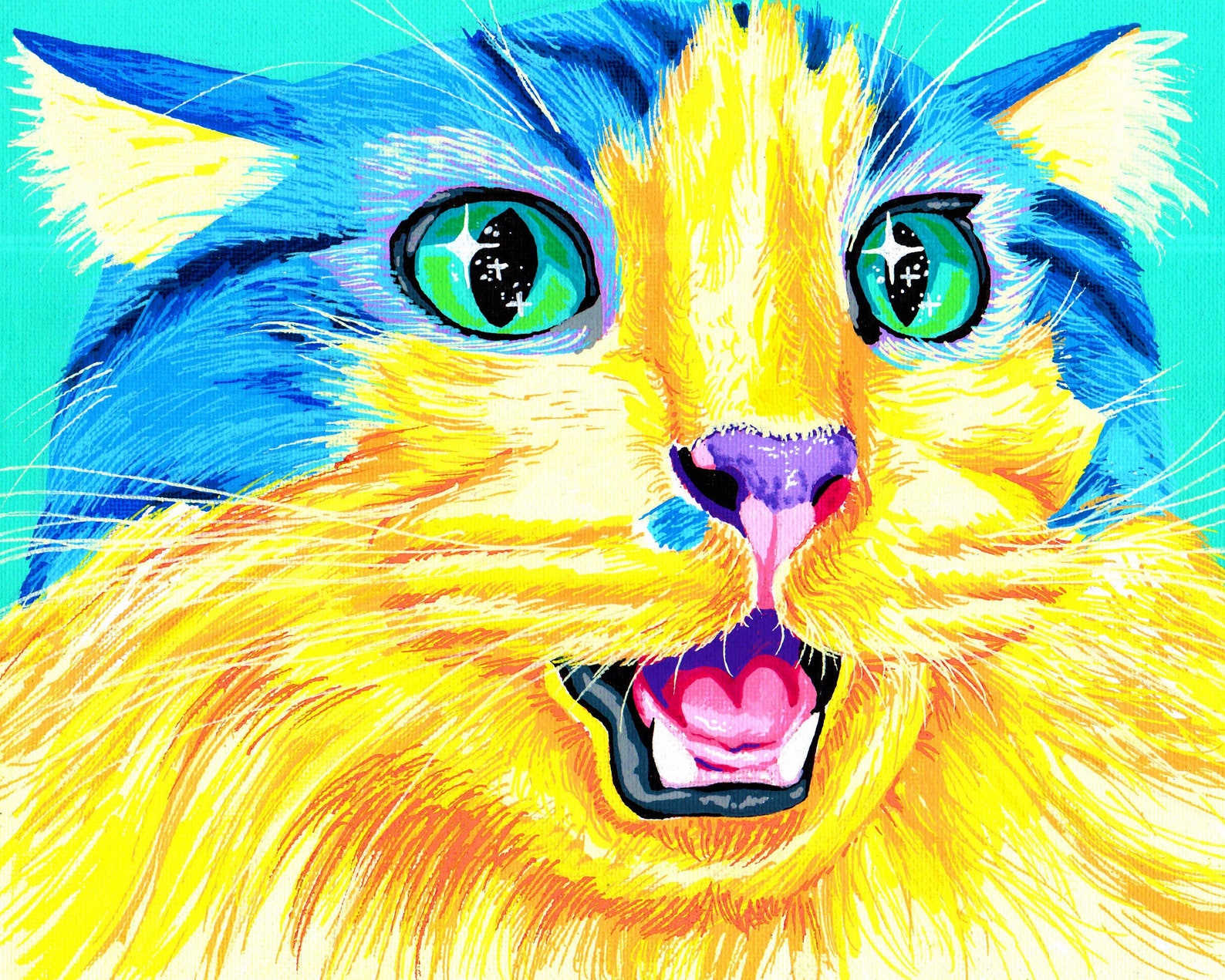 Angry Bingus Art Print | Etsy