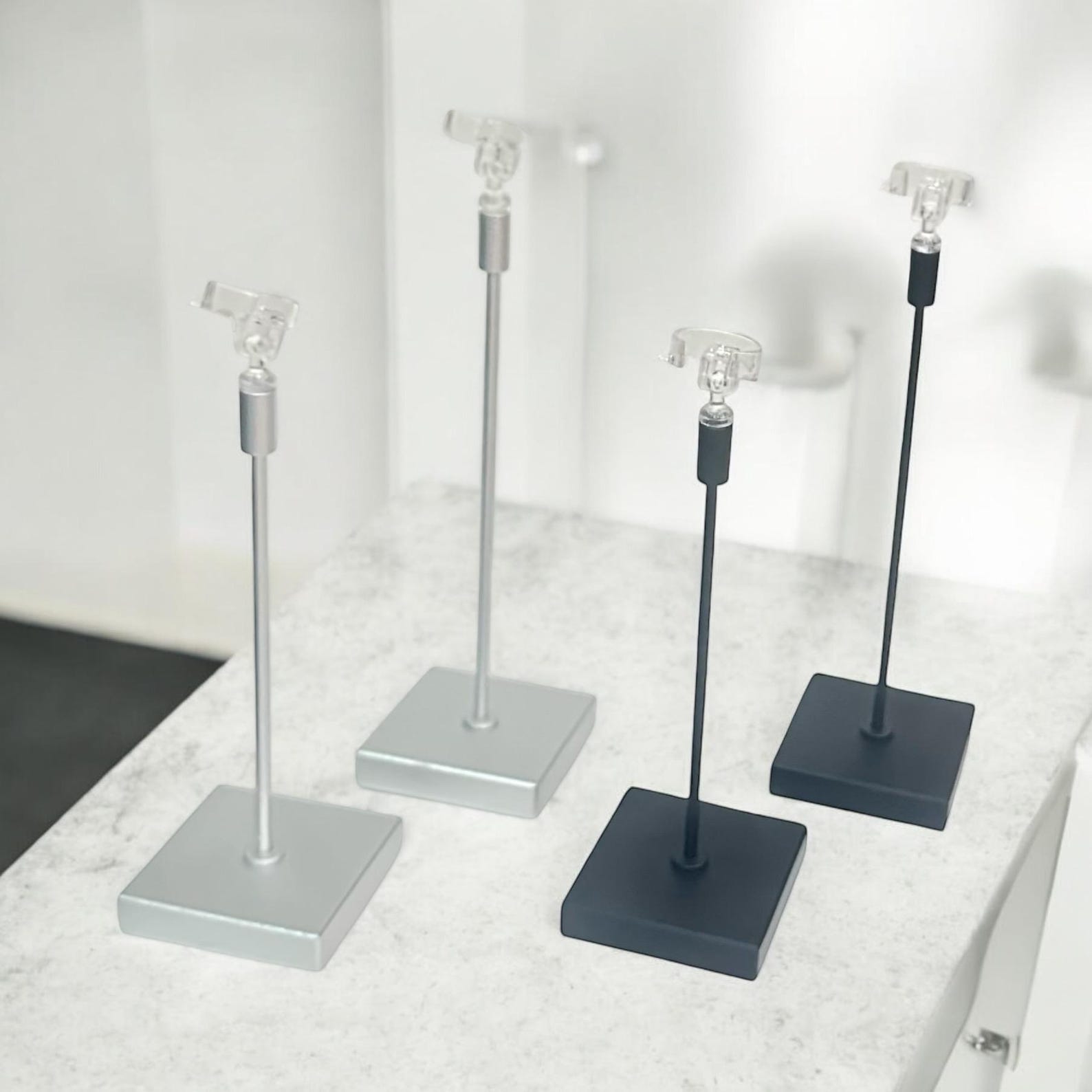 Ring Stand, Ring Clip Display, Square Base, Jewelry Display, Jewellery ...