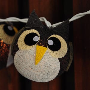 Baby Owl String Lights Fairy Light Garland Decor Garland Gift Set ...
