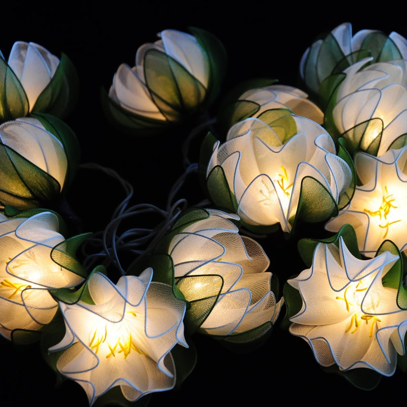 Flower String Lights - Etsy