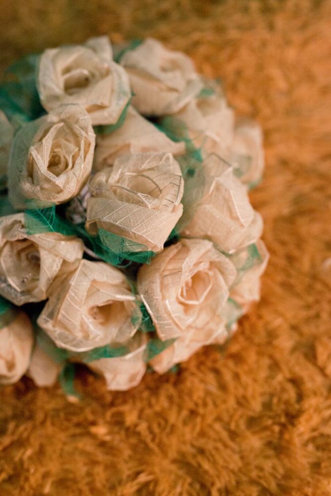 White Rose Flower String Fairy Lights Home Living Room and Wedding ...