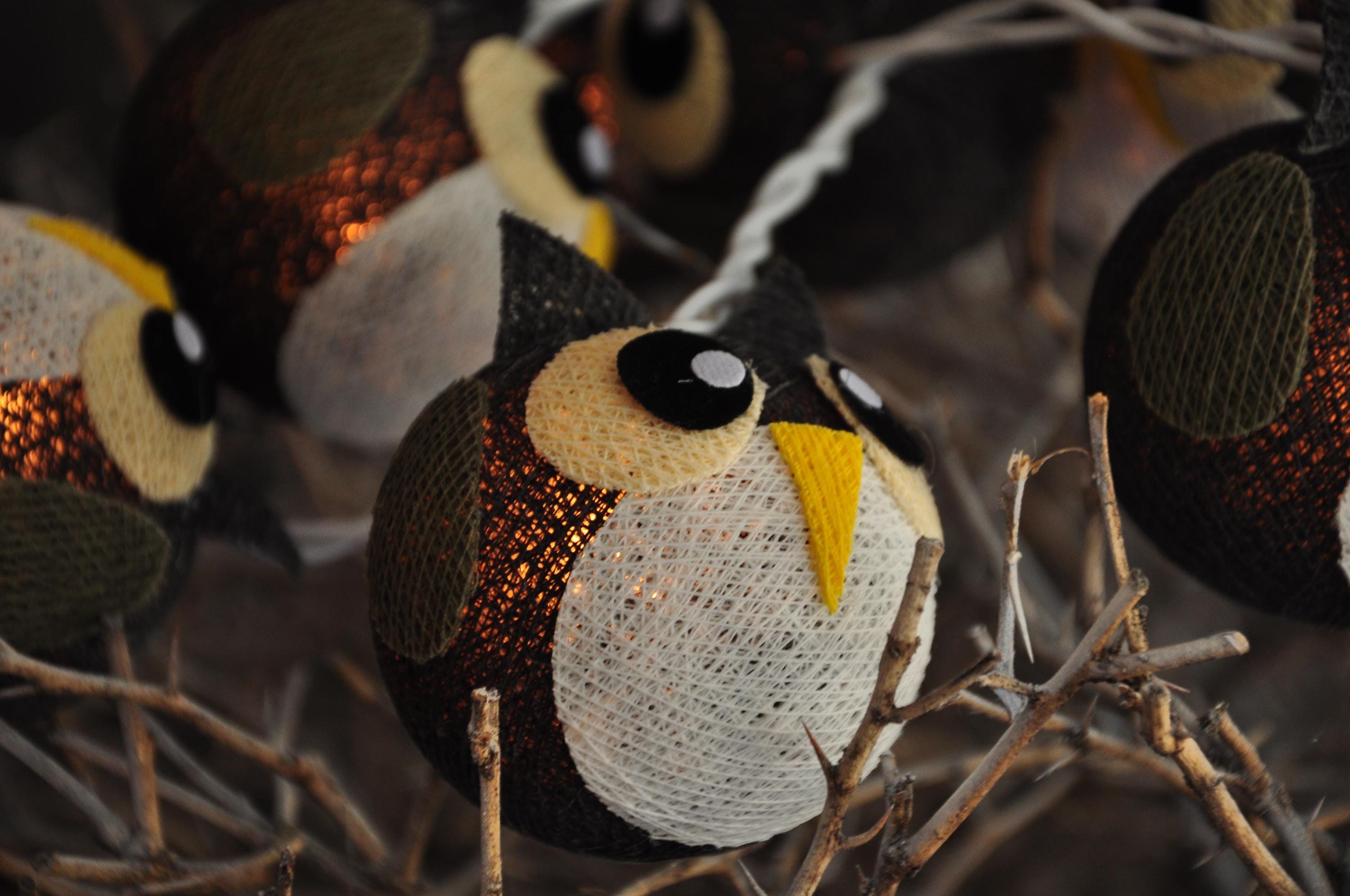 Baby Owl String Lights Fairy Light Garland Decor Garland Gift Set ...