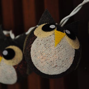 Baby Owl String Lights Fairy Light Garland Decor Garland Gift Set ...