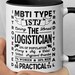 ISTJ Personality Type 11 Ounce Mug With Color Inside Pop - Etsy