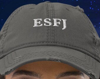 Personality Type ISTJ AF Baseball Cap Embroidered MBTI Dad - Etsy