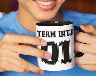 Drink & Barware Typlogy Gift Team INTJ Personality Type 11 Ounce Mug ...