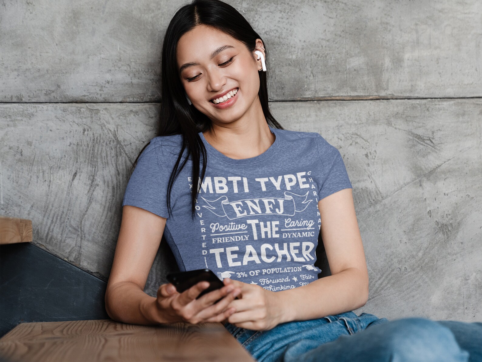 ENFJ Personality Type Short Sleeve T-shirt MBTI Typology Top - Etsy