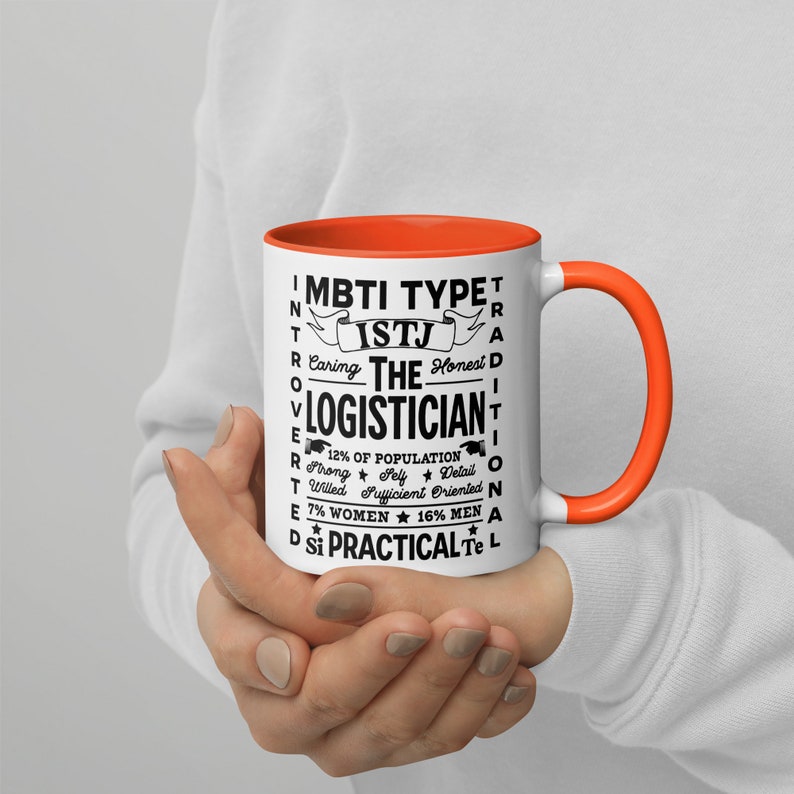 ISTJ Personality Type 11 Ounce Mug With Color Inside Pop - Etsy