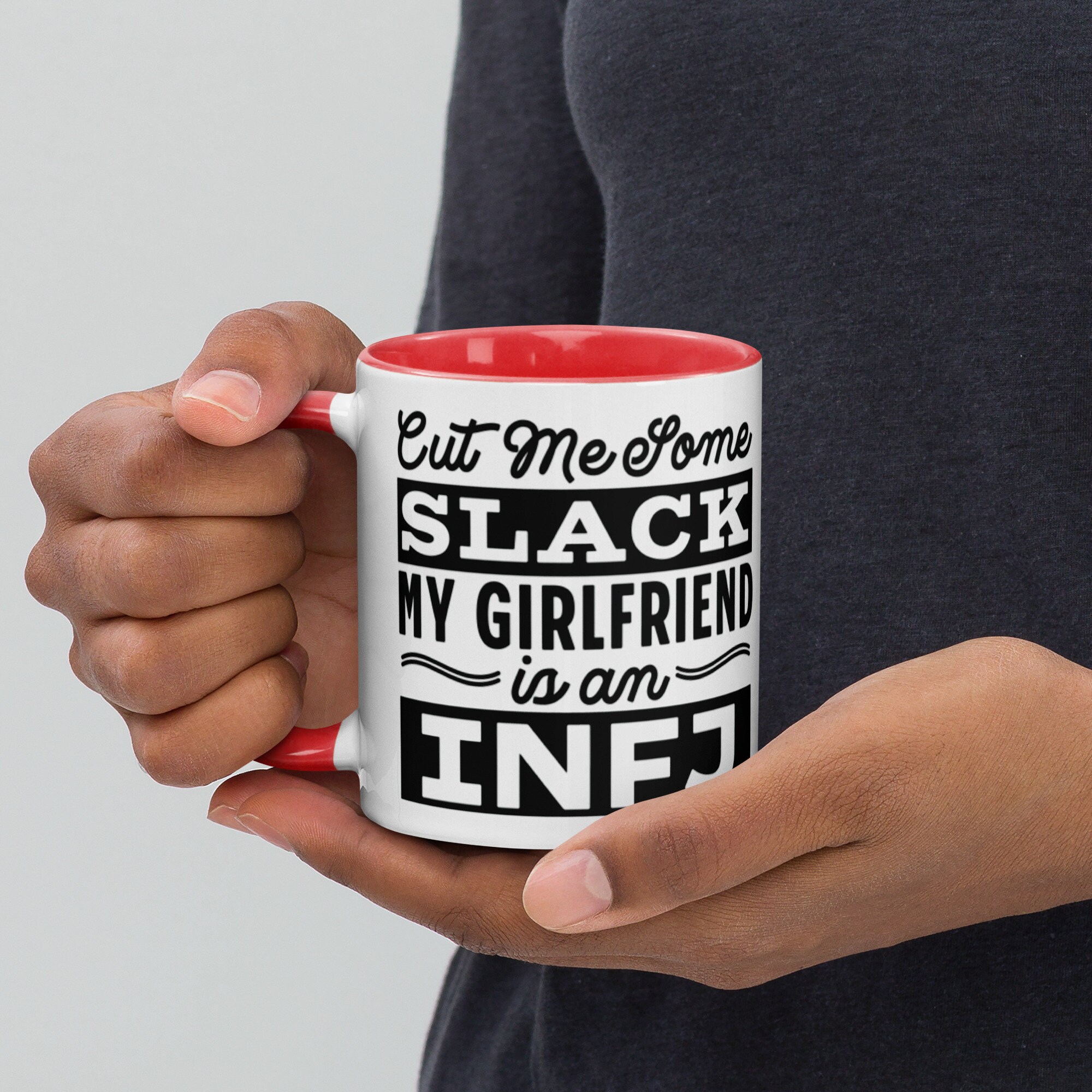 INFJ Girlfriend MBTI Personality Type Funny Mug With Color - Etsy UK