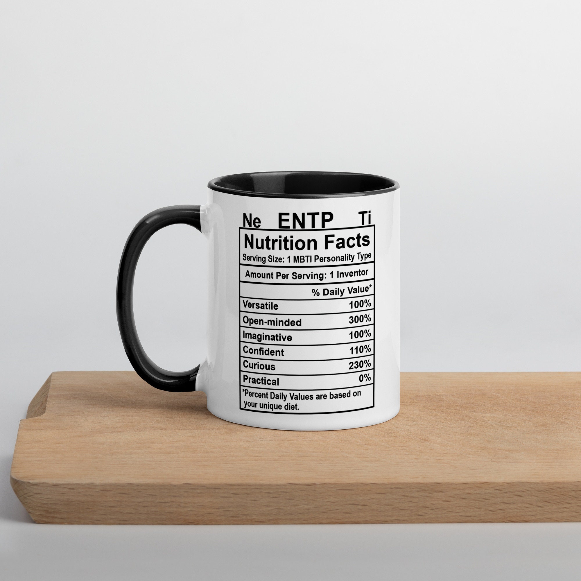 Drink & Barware Typlogy Gift Team INTJ Personality Type 11 Ounce Mug ...