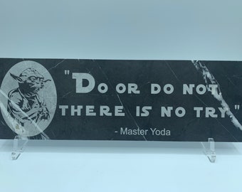 Engraved Marble Plaque - Etsy