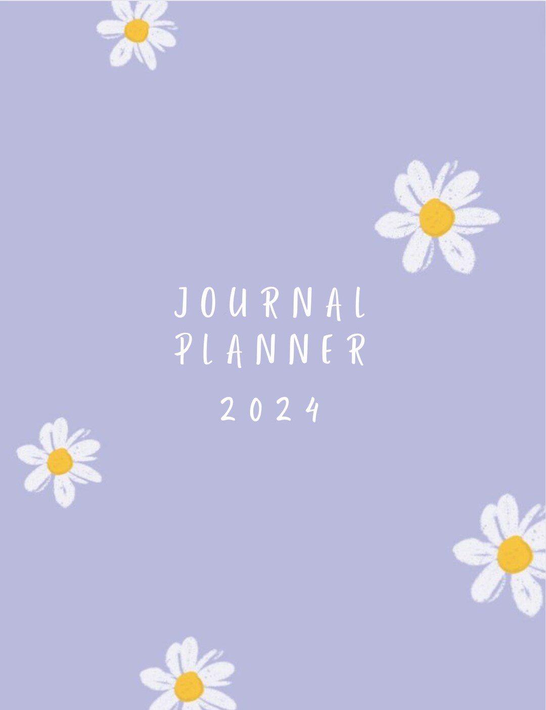 2024 Digital Planner Template, Printable, 2024 Planner, Digital Planner ...