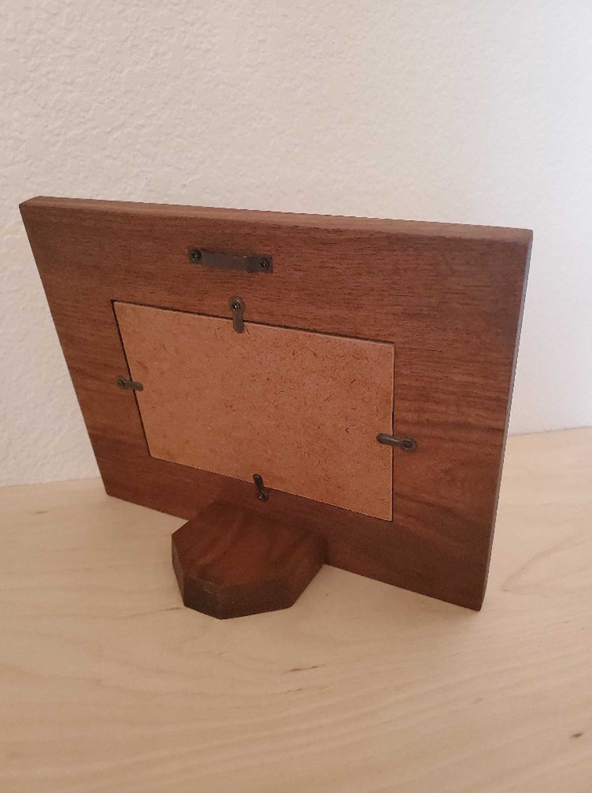 4x6 Engraved Wood of Handwritten Notes Photo Frame father of | Etsy