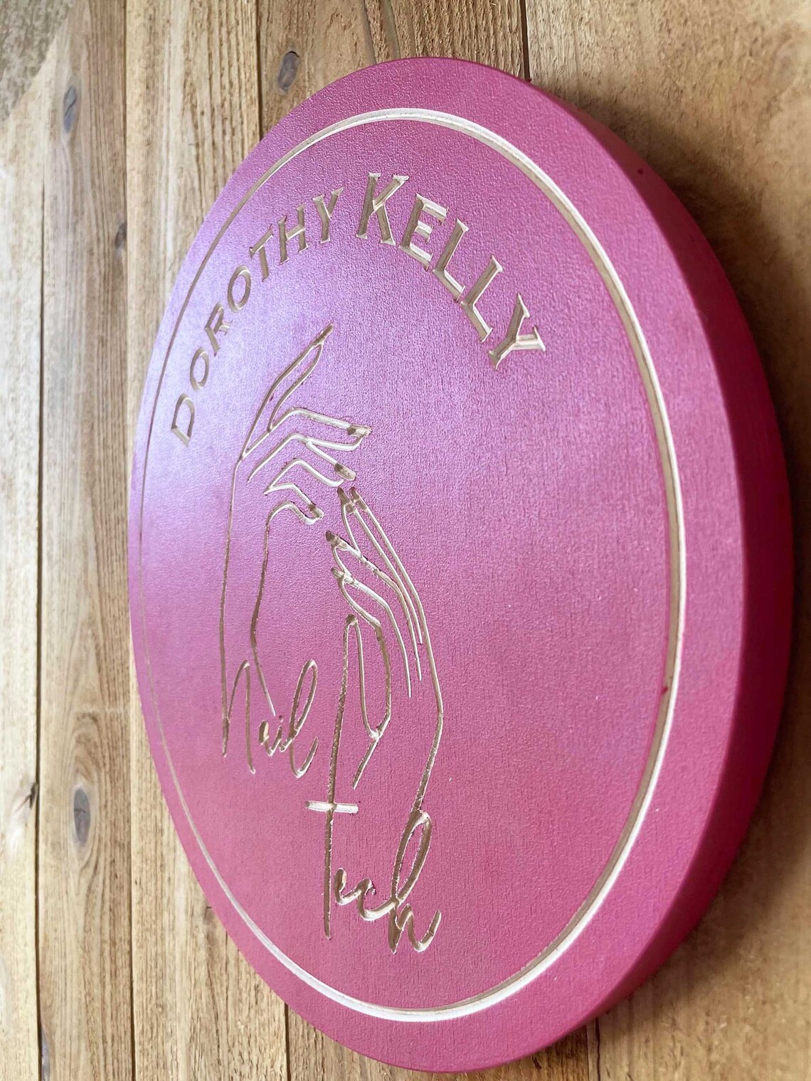 Engraved Personalized Nail Tech Plaque Graduation Gift - Etsy