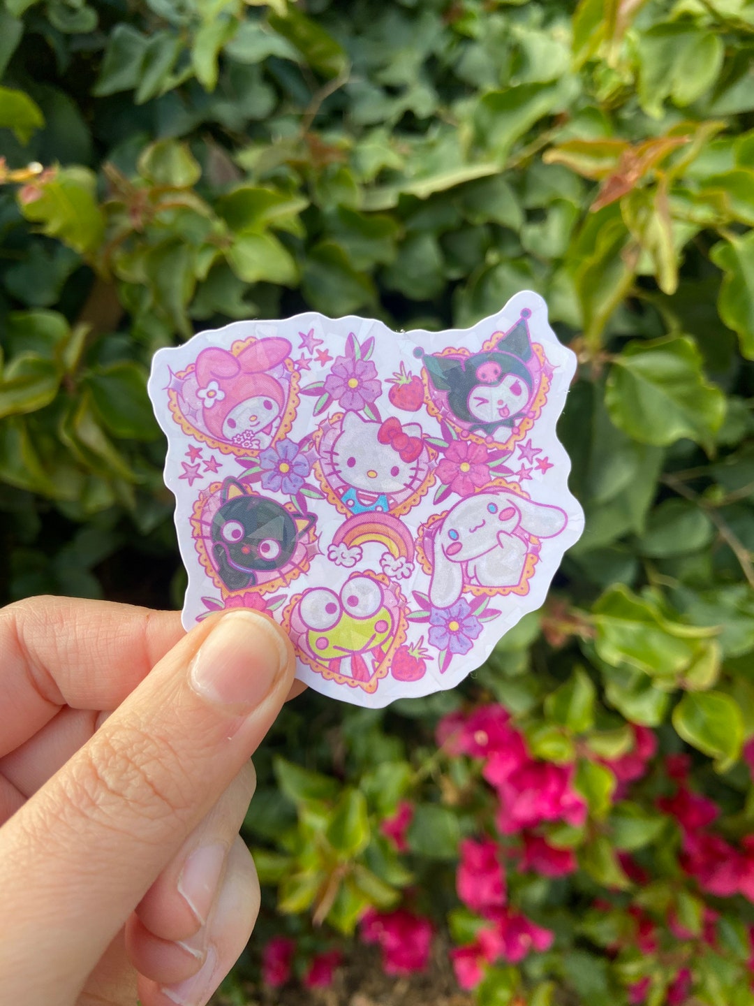 Kitty and Friends Sticker - Etsy