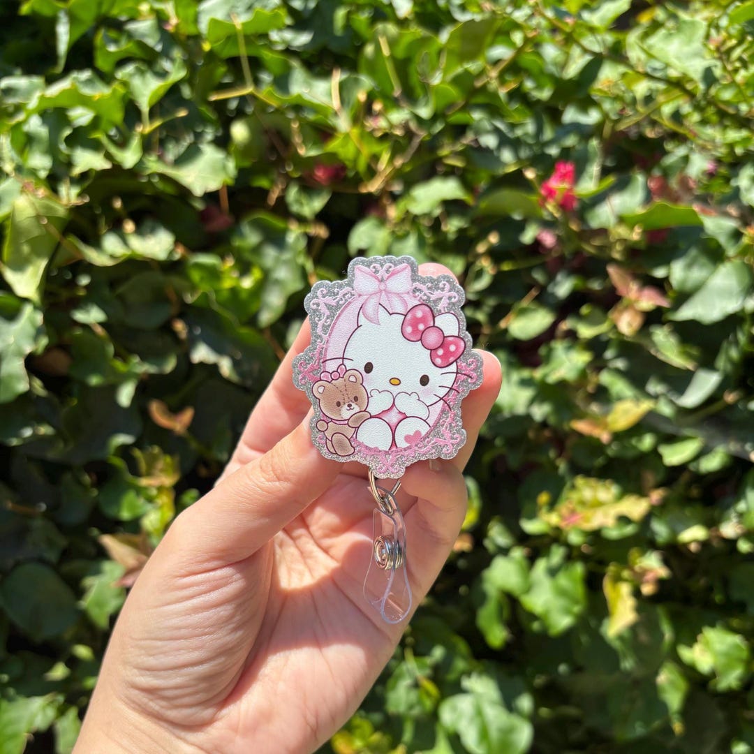 Kitty and Friends Badge Reels - Etsy