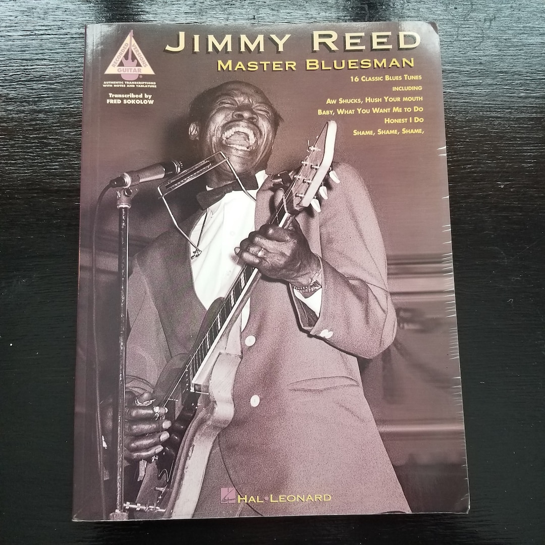 Jimmy Reed - Master Bluesman Song Book for Guitar - Etsy