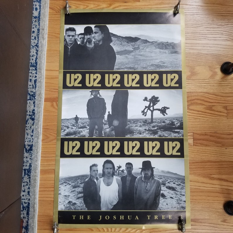 U2 the Joshua Tree Poster - Etsy