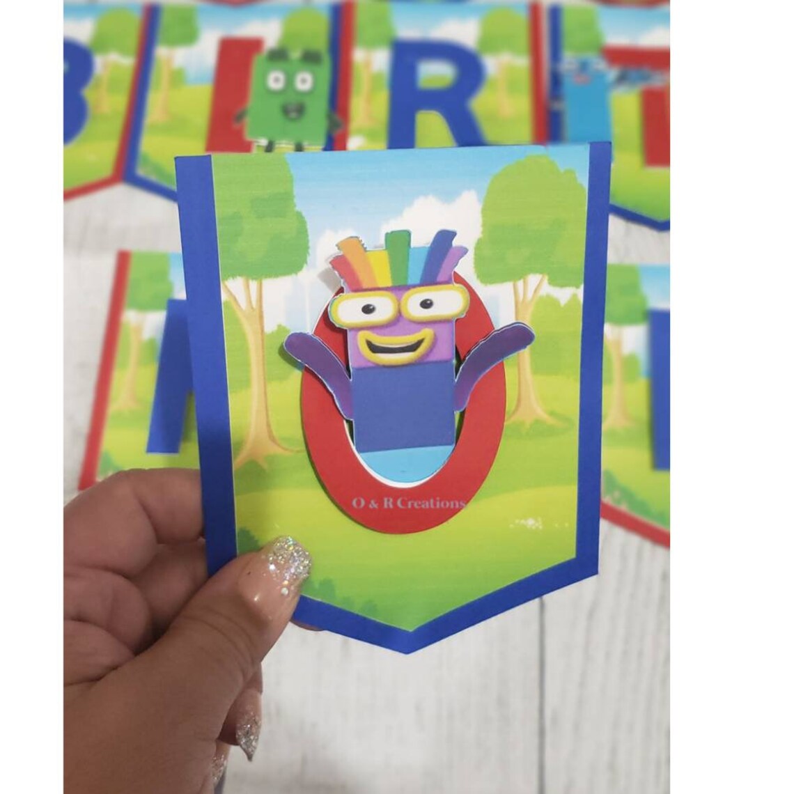 Numberblocks Banner, Numberblocks Party, Birthday Banner - Etsy