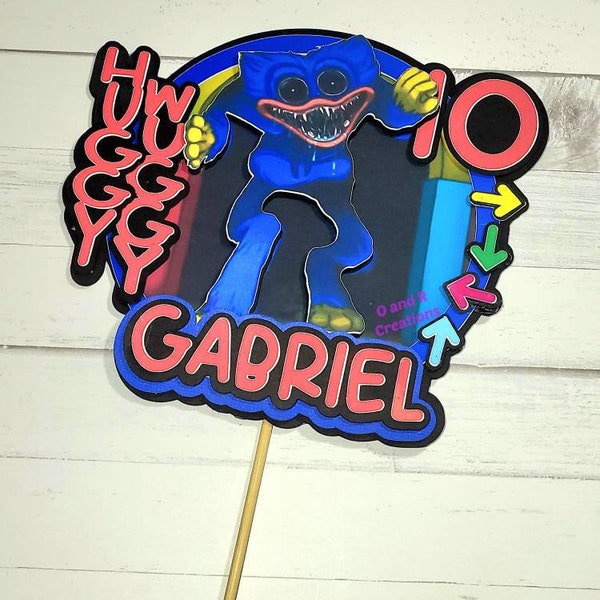 Poppy Playtime Cake Topper - Etsy