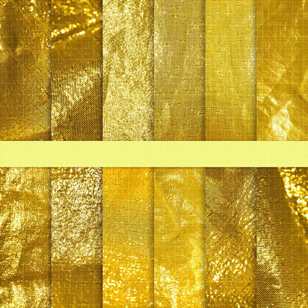Metallic Gold Digital Paper, Gold Foil Digital Paper, Gold Foil Paper ...