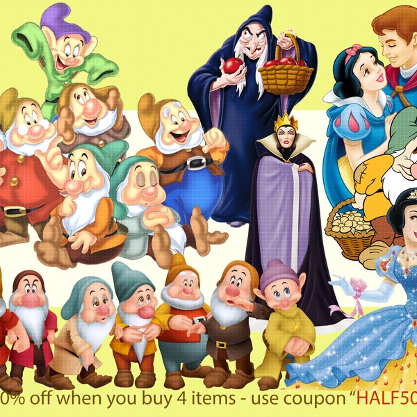Snow White Printable - Etsy