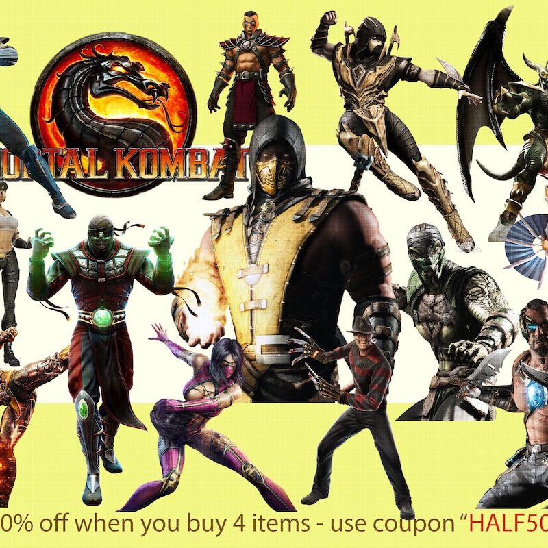 Mortal Kombat - Etsy
