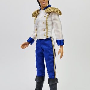 Prince Eric Wedding Uniform - for 12.5 Inches / 32 Cm Dolls (disney ...