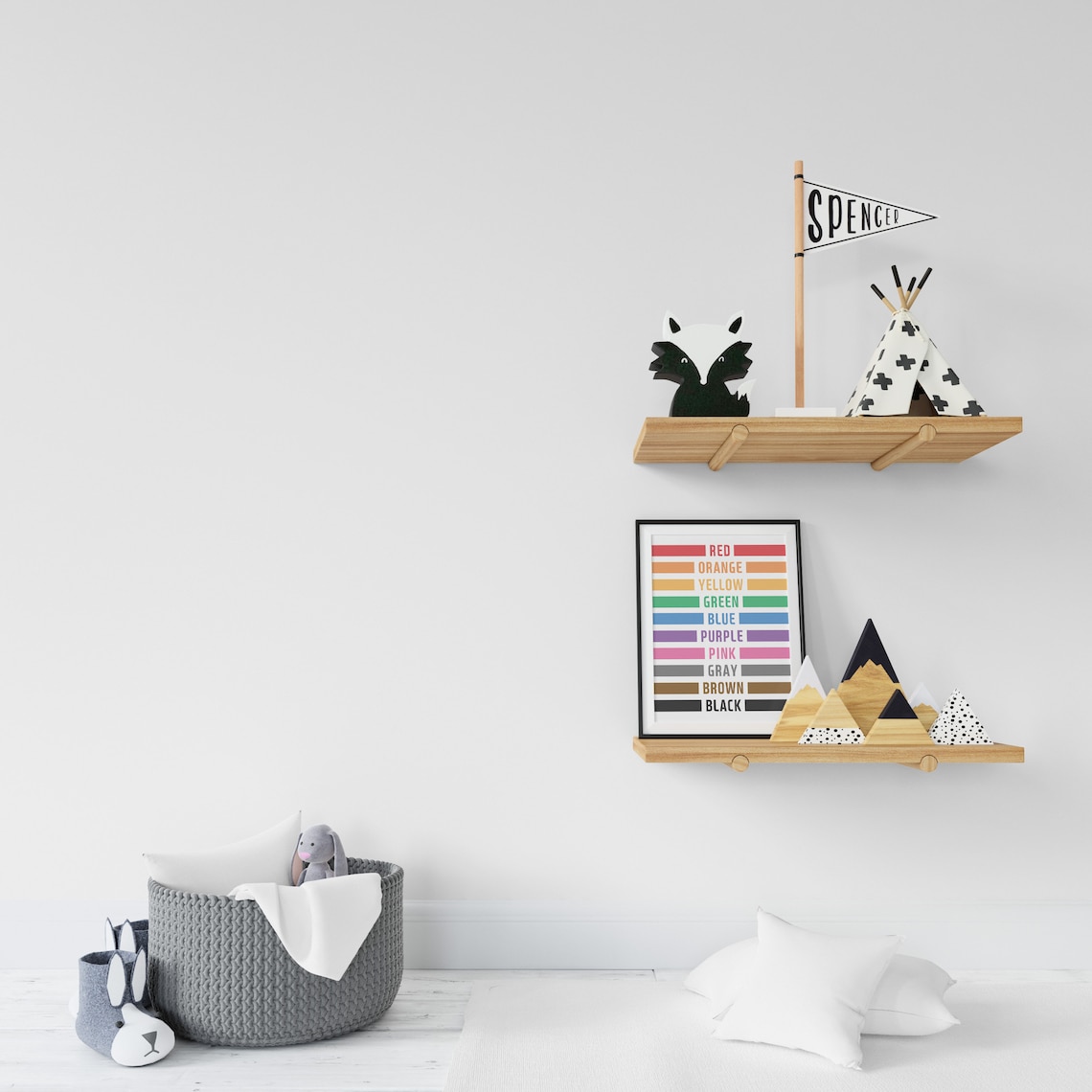 Color Names Poster | Rainbow Color Printables | Preschool Curriculum ...