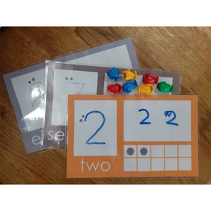 Number Cards for Kids | Preschool Math Game | Learning Tool | Counting ...