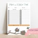 Birds Reward Chart_earn My Screen Time | Printable Reward Chart for ...