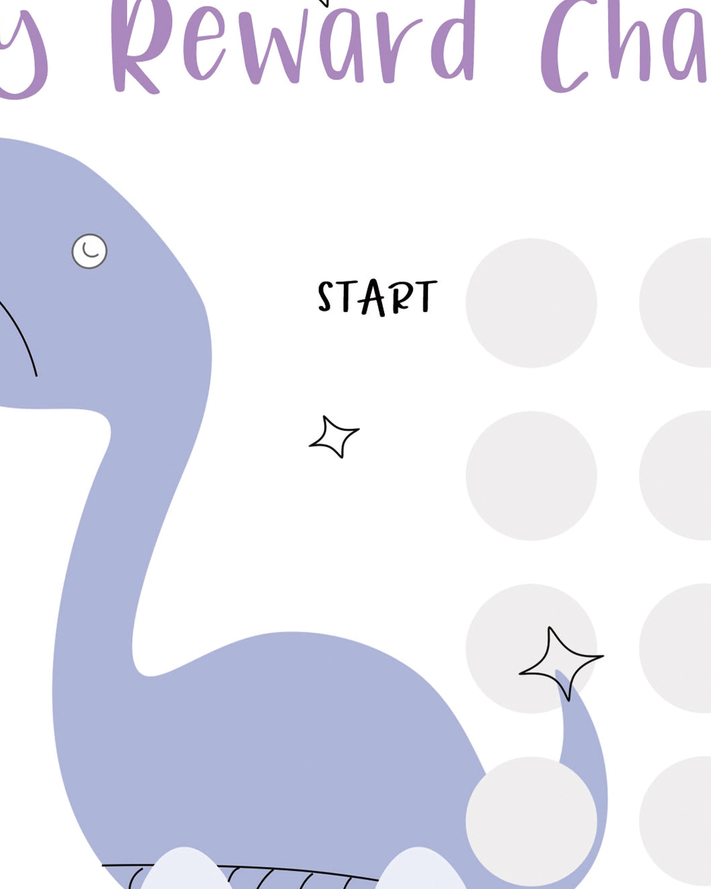 Printable Reward Chart | Dinosaur Sticker Chart | Potty Training Chart ...