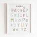 A to Z | Alphabet Poster | ABC Wall Art | Alphabet Print | Nursery Wall ...