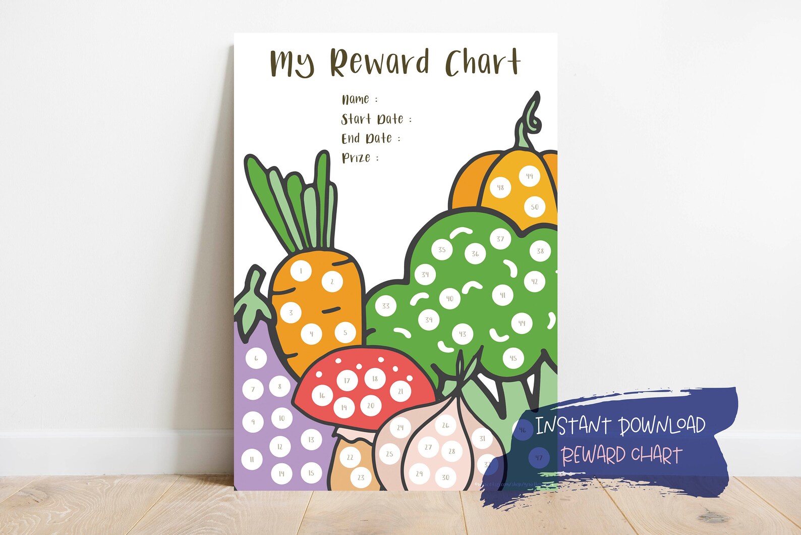 Healthy Eating Reward Chart | Vegetable Sticker Chart | Meal Chart ...