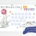 Polar Bear Reward Chart Printable | 20 Circles Sticker Chart for KIDS ...