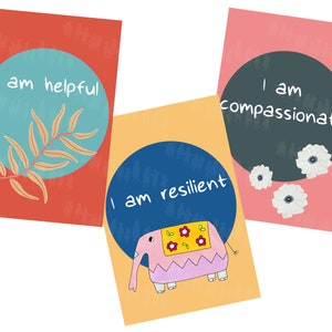 Positive Affirmation Cards for Kids | Printable Affirmation Cards | 20 ...