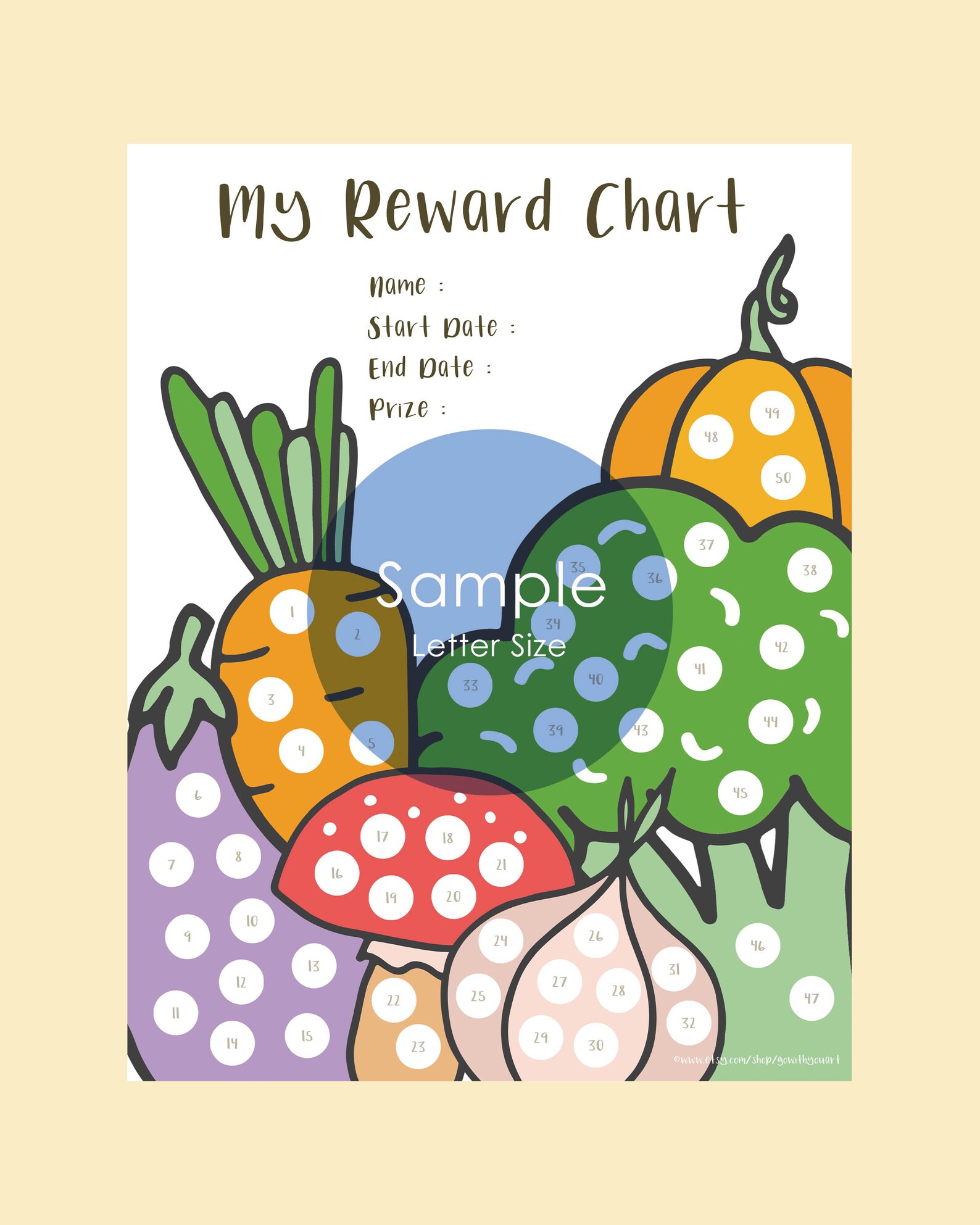 Healthy Eating Reward Chart | Vegetable Sticker Chart | Meal Chart ...