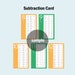 Montessori Subtraction Chart Subtraction Worksheets Math Skills ...