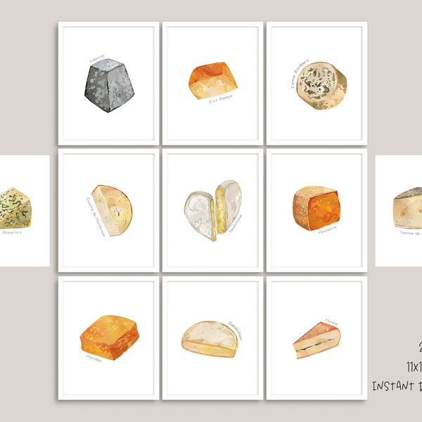 Cheese Print - Etsy
