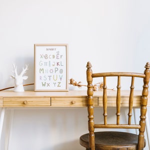 A to Z Alphabet Poster ABC Wall Art Alphabet Print - Etsy