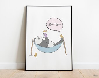 Printable Book Nook Sign - Etsy