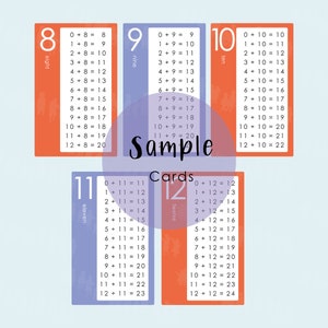 Montessori | Addition Chart | Addition Practice Worksheet | Printable ...