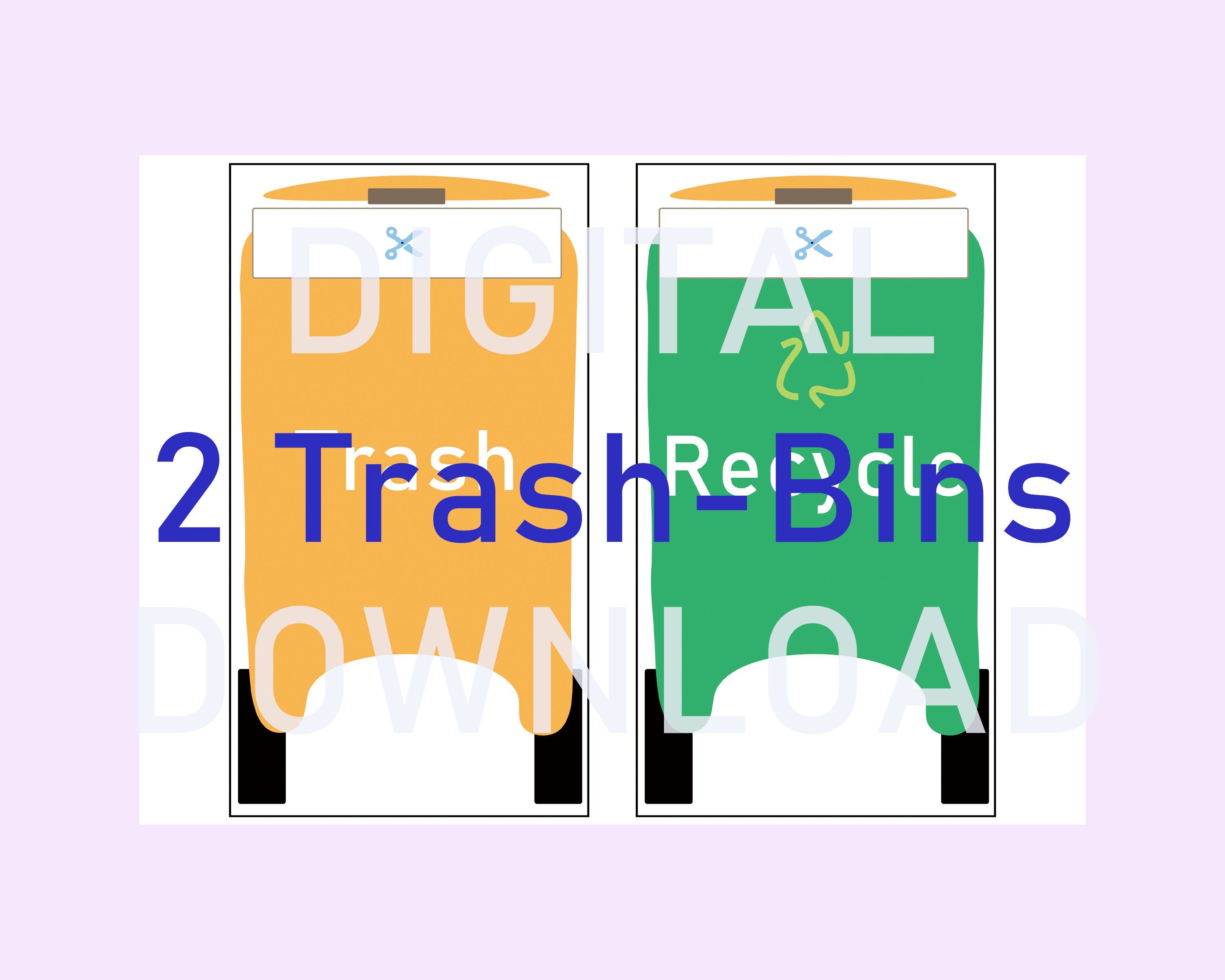 Trash Recycle Separation Game | Waste Sorting | Senior Activities ...